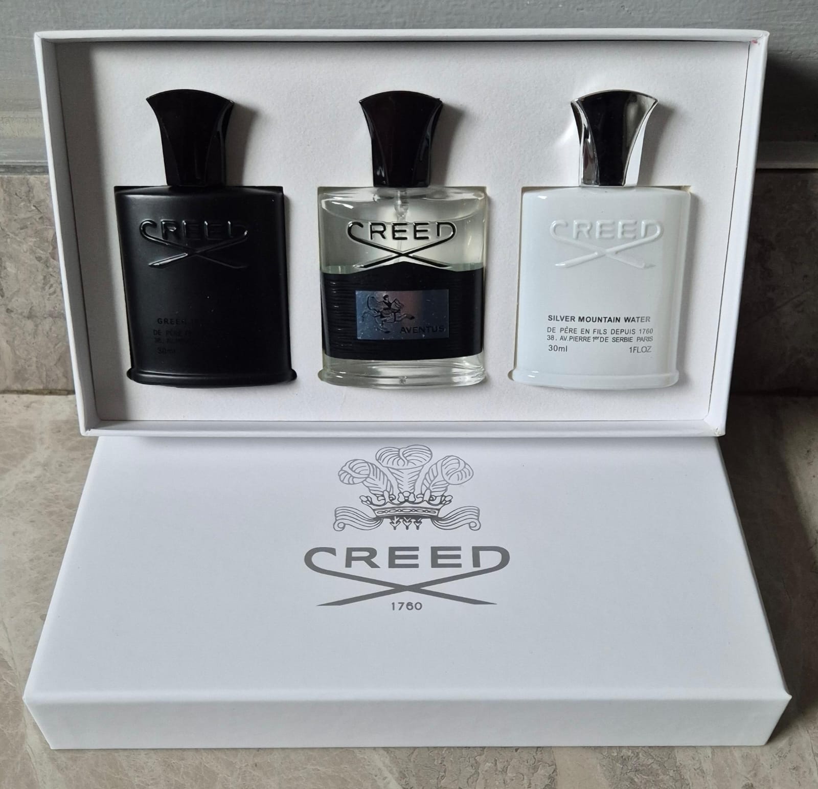 Creed Set (3 x 30ml) – Serene Scent